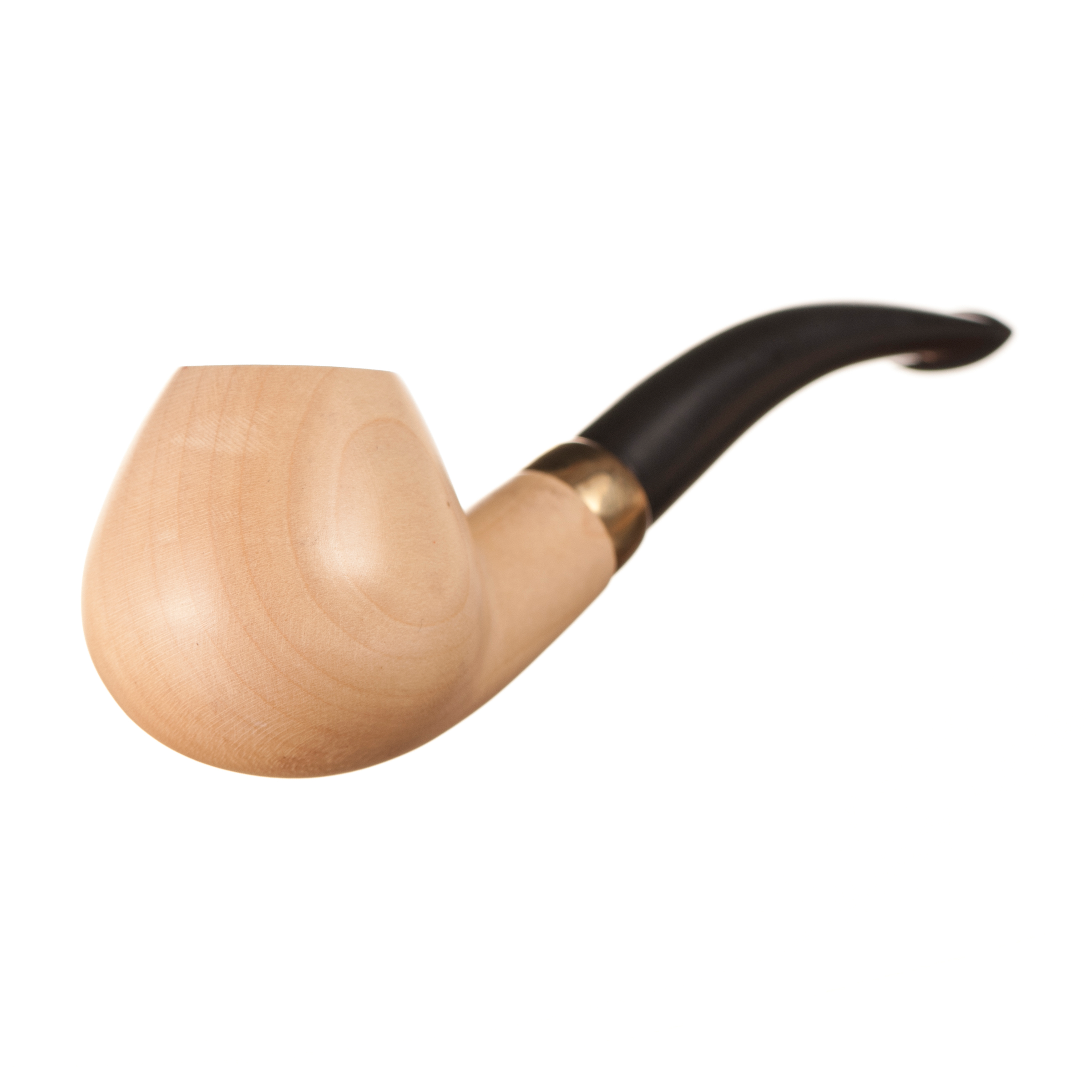 Anton & Co. Smooth Natural #001 Maple Wood Pipe — Goodfellas Cigar Shop