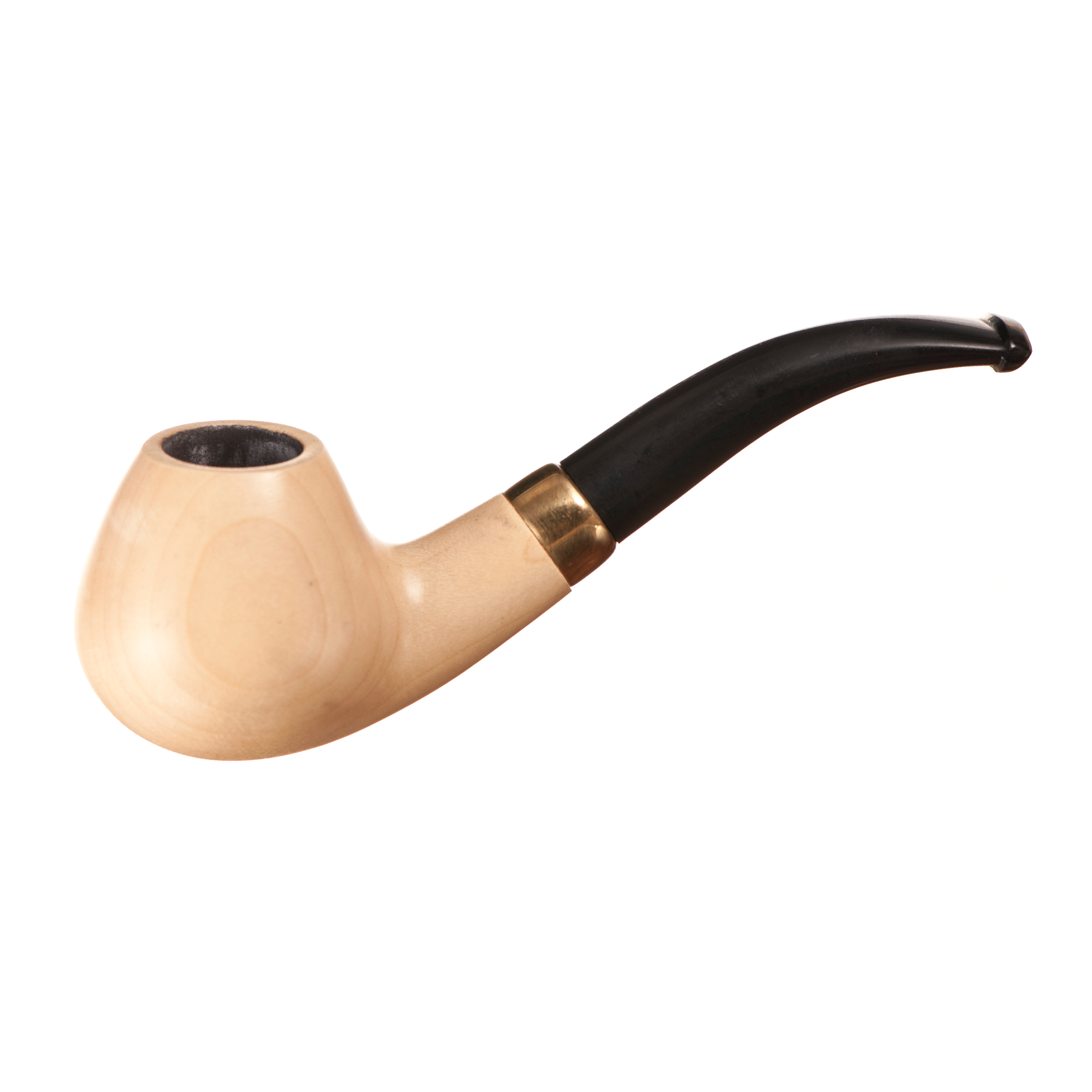 Anton & Co. Smooth Natural #001 Maple Wood Pipe — Goodfellas Cigar Shop