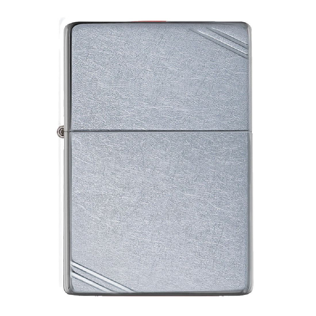 Vintage Brushed Chrome Zippo with Slashes — Goodfellas Cigar Shop