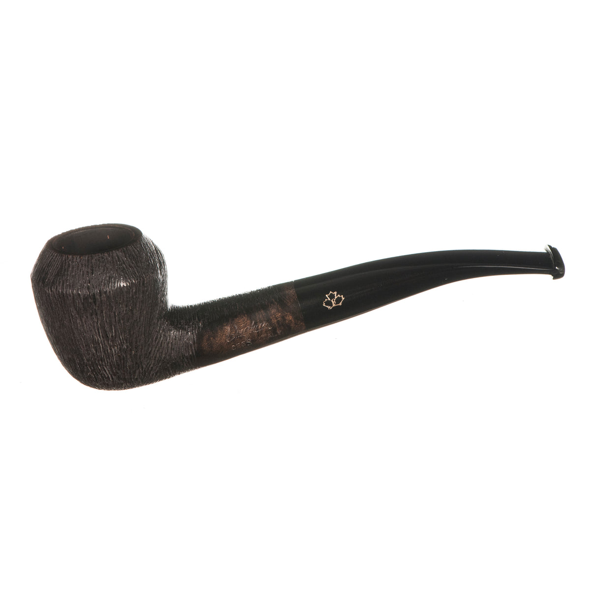 Brigham System Black Satinated #26 Pipe — Goodfellas Cigar Shop